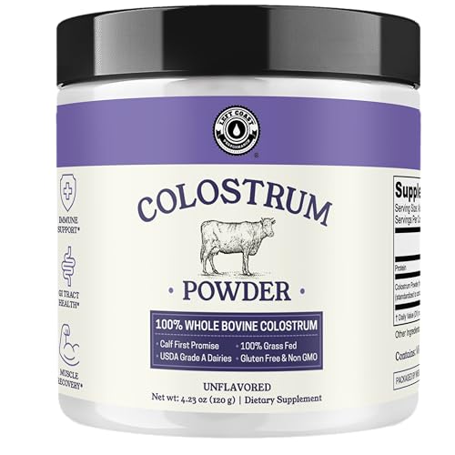 Grass fed colostrum for gut health