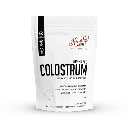 Grass-fed colostrum for immune support