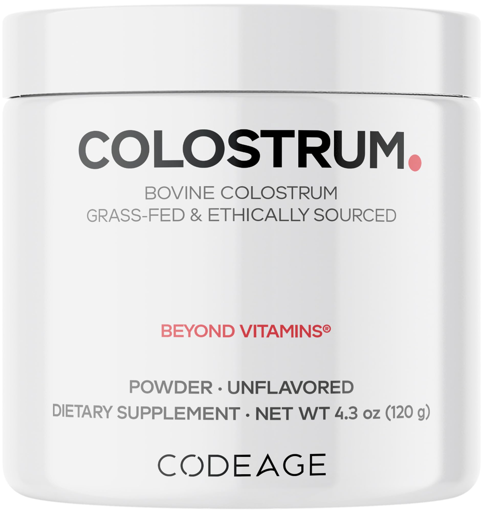 Grass-fed colostrum for immune support