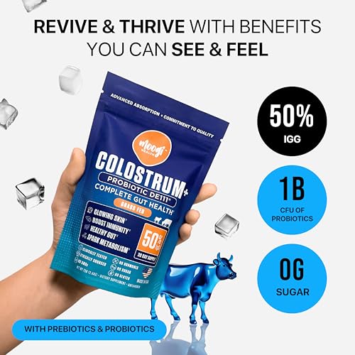 Grass-fed colostrum for optimal nutrition
