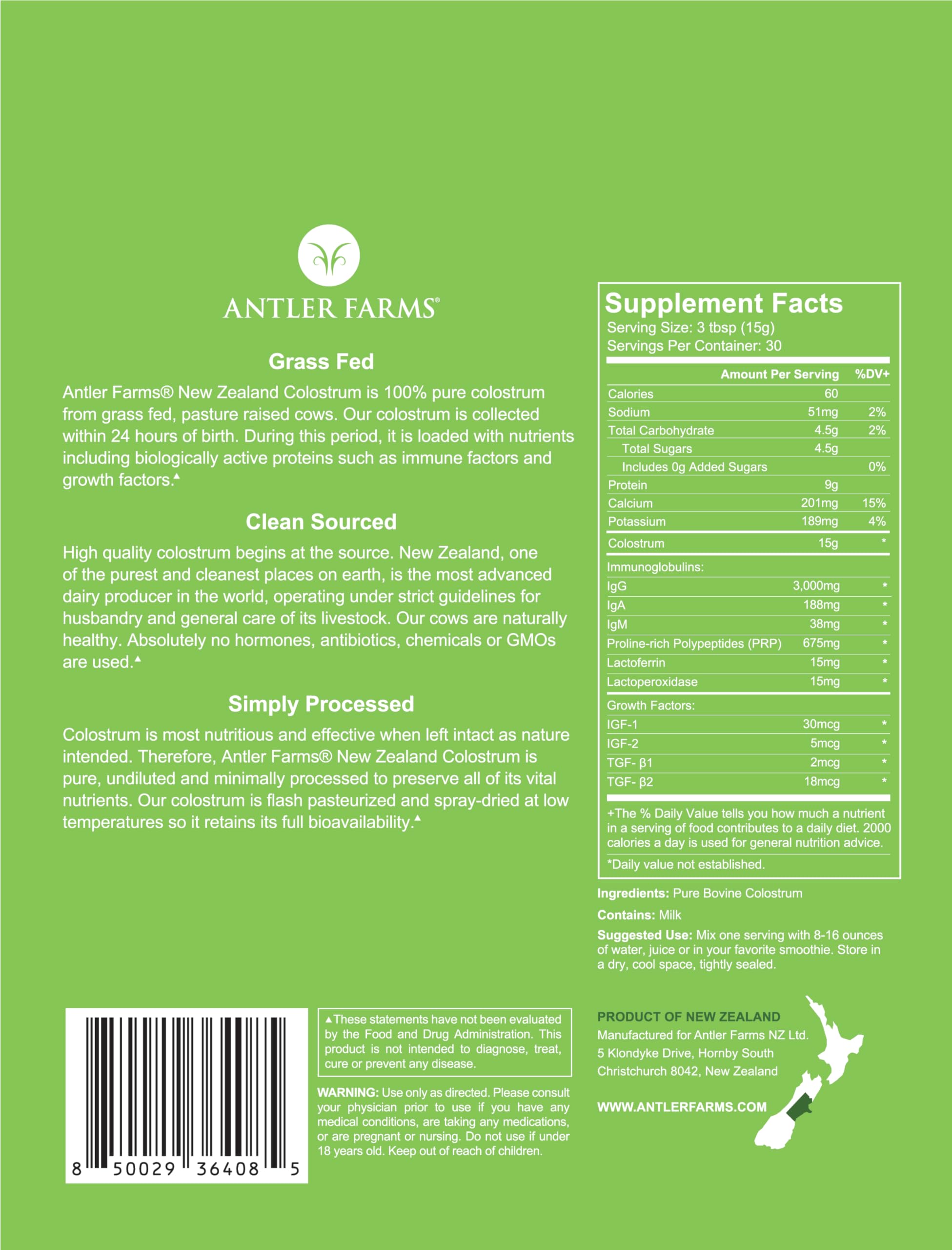 grass fed colostrum for wellness