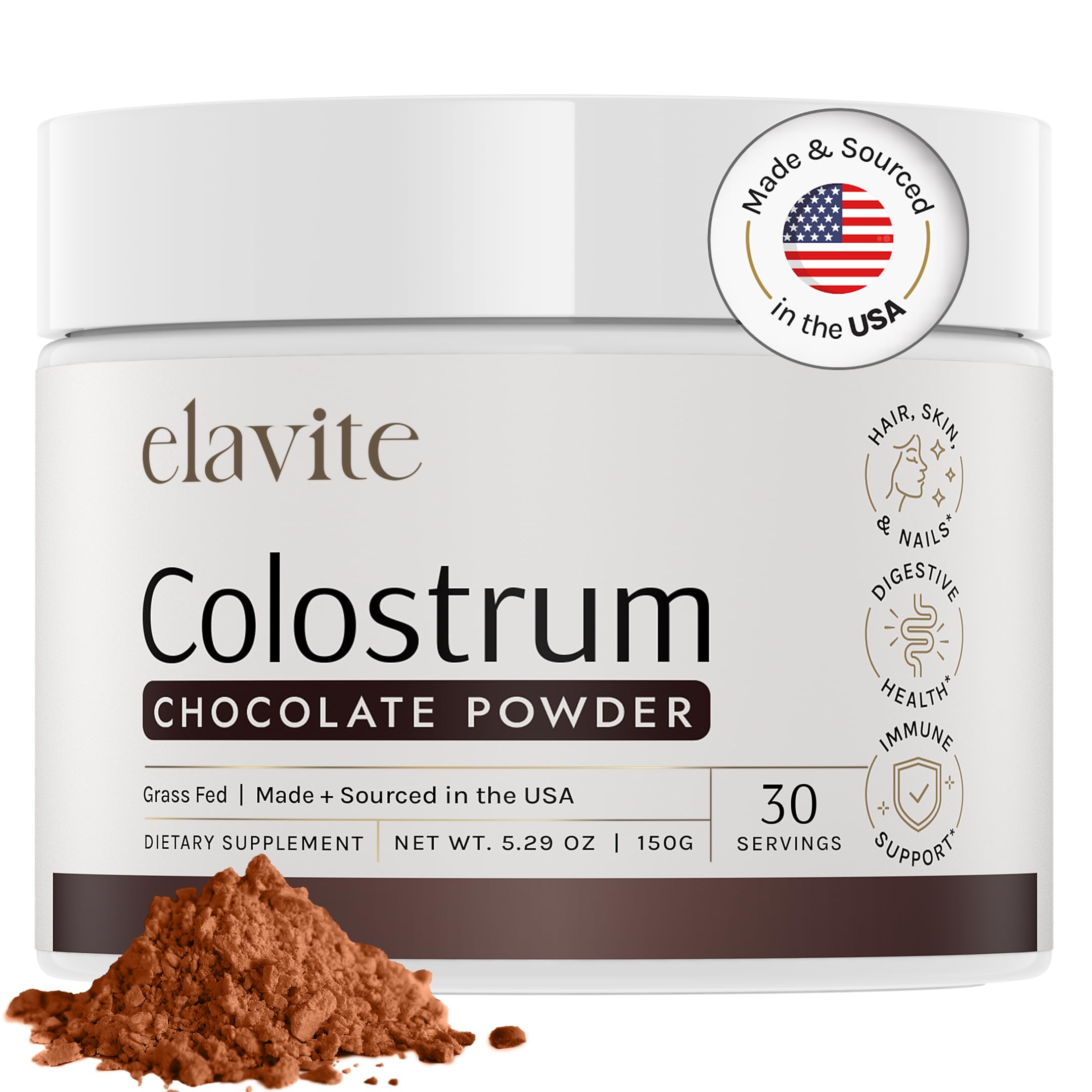 grass-fed colostrum powder for gut health