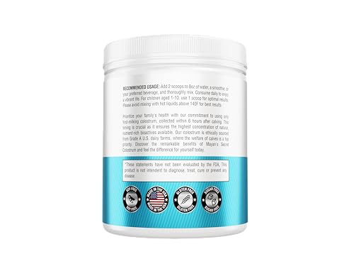 grass-fed colostrum powder for immunity
