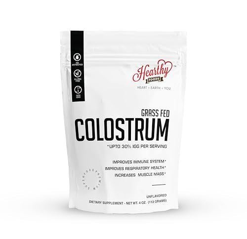 grass-fed colostrum powder immune support