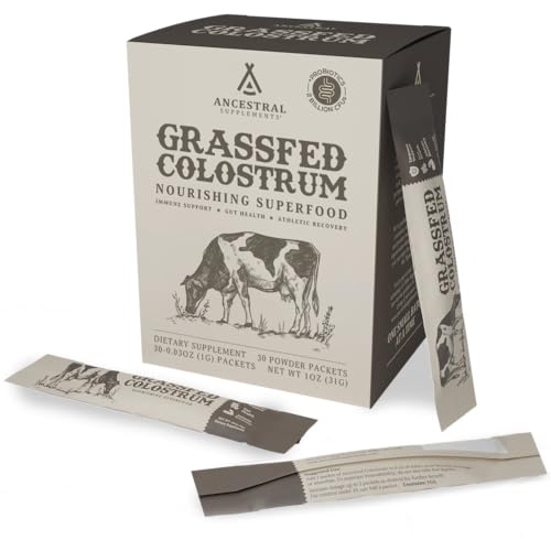 grass-fed colostrum powder sticks