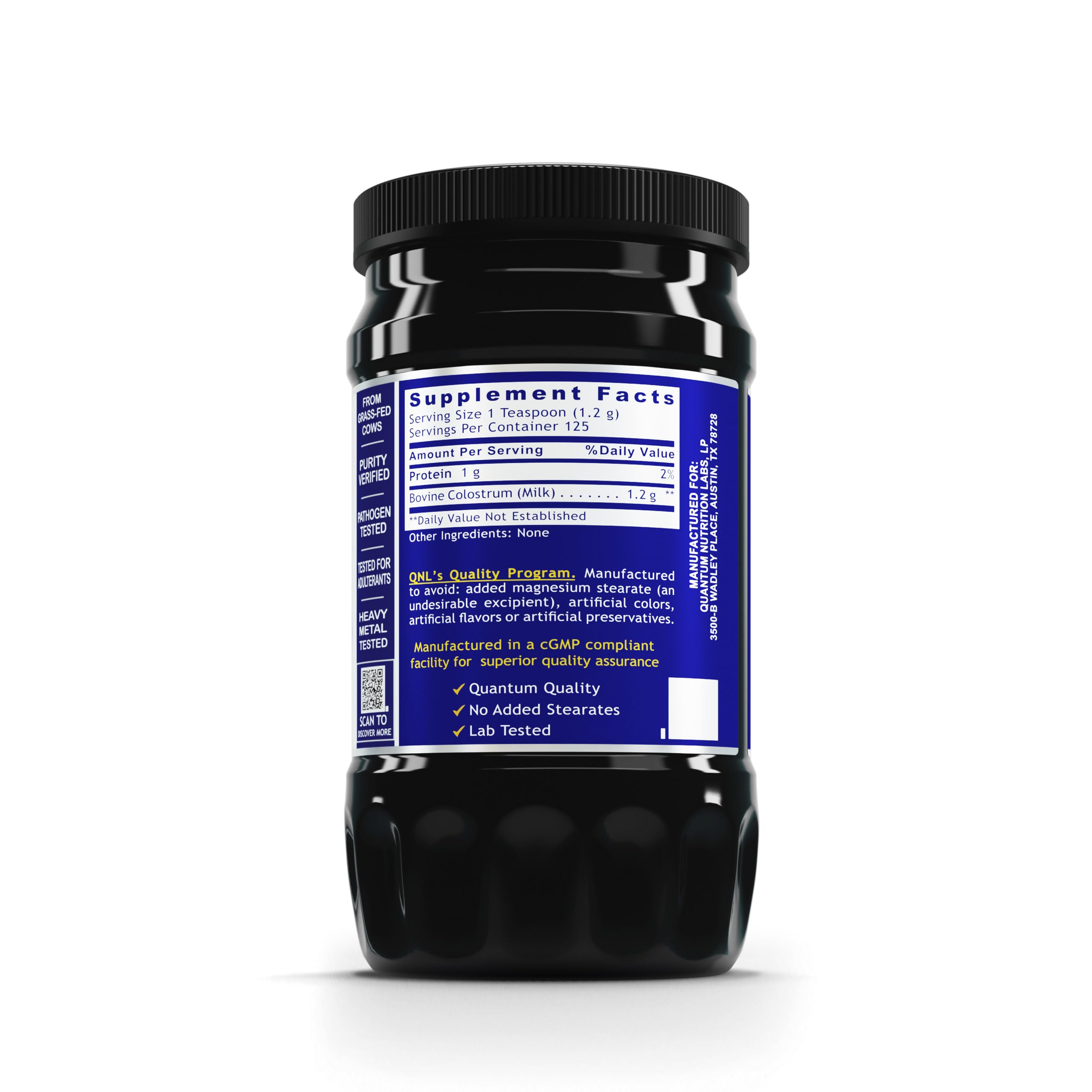 grass-fed colostrum supplement benefits