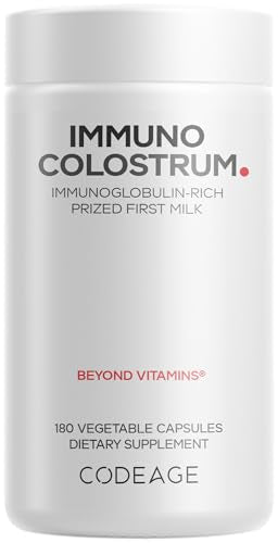Grass-fed colostrum with growth factors