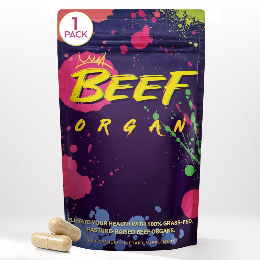 grass fed female beef organ supplement
