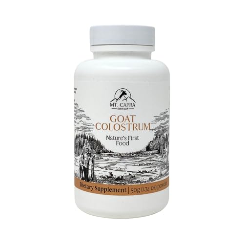 grass-fed goat colostrum for immunity