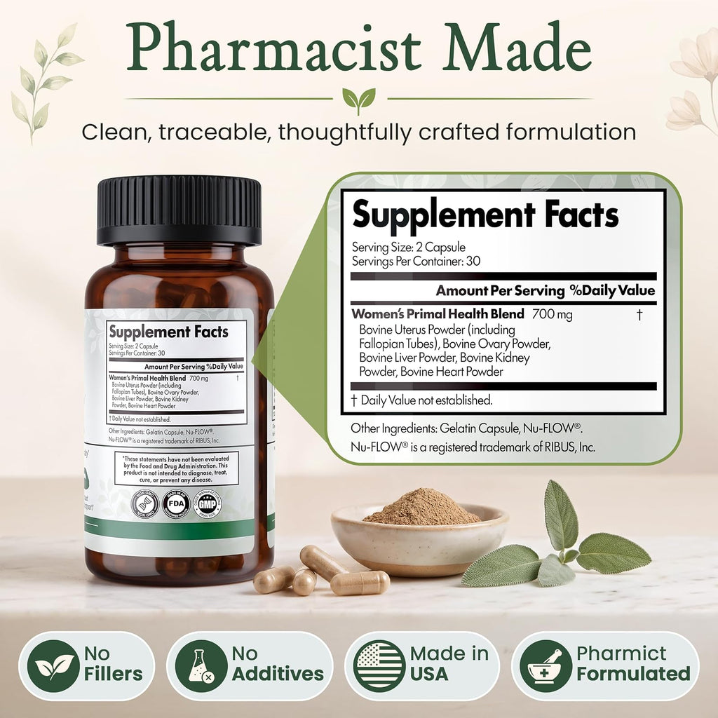 Grass Fed liver capsules for immune support