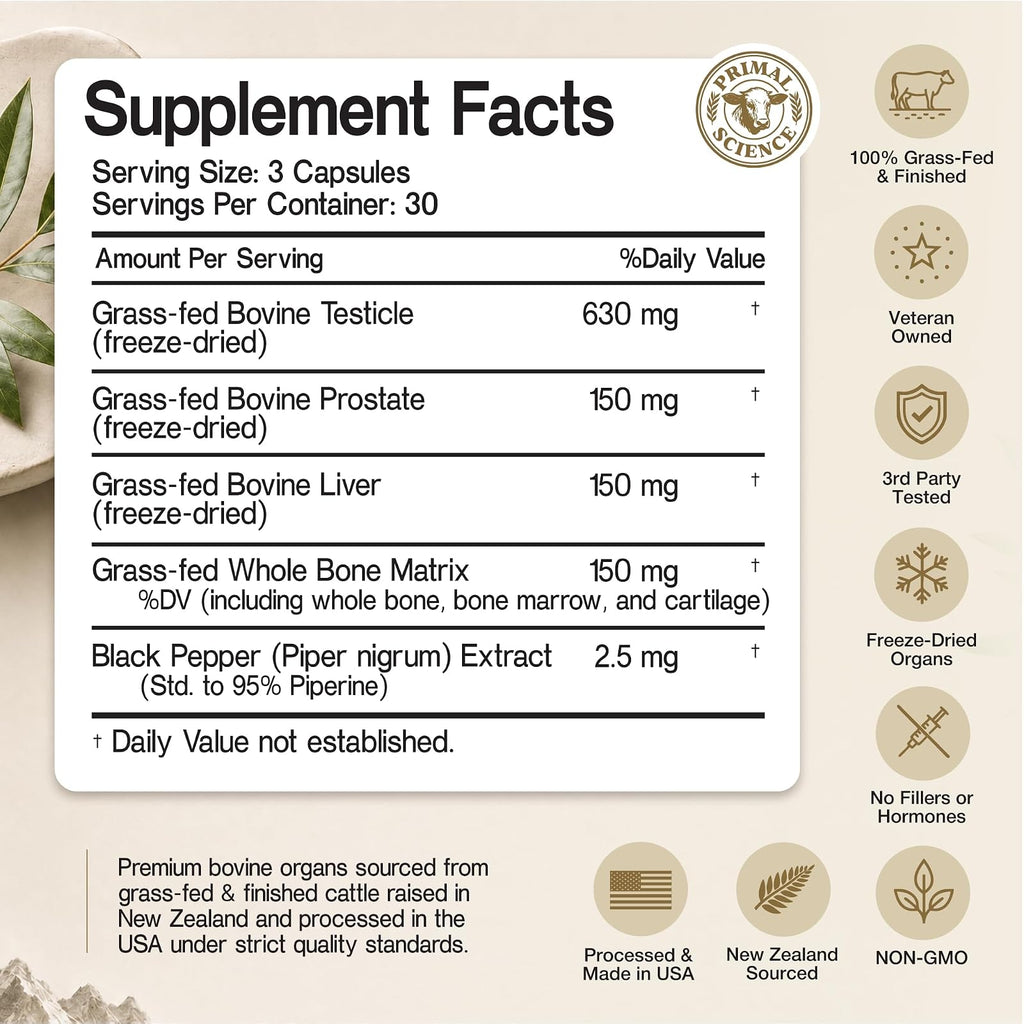 grass fed liver capsules for wellness