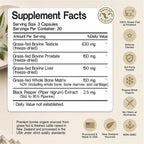 grass fed liver capsules for wellness