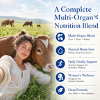 Grass-Fed liver extract for vitality
