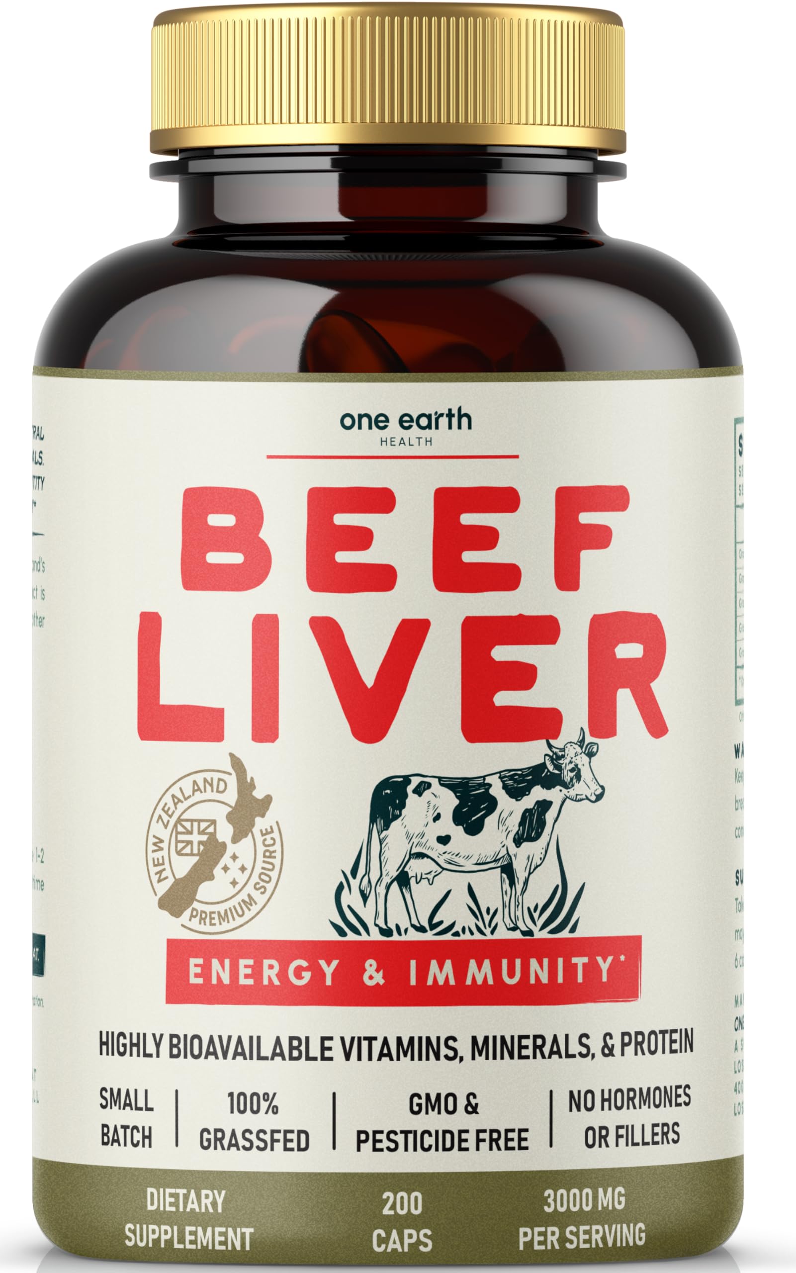 grass fed liver extracts for vitality