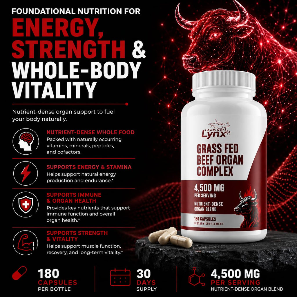 grass-fed organ complex for vitality