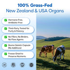 grass fed organ supplement for vitality