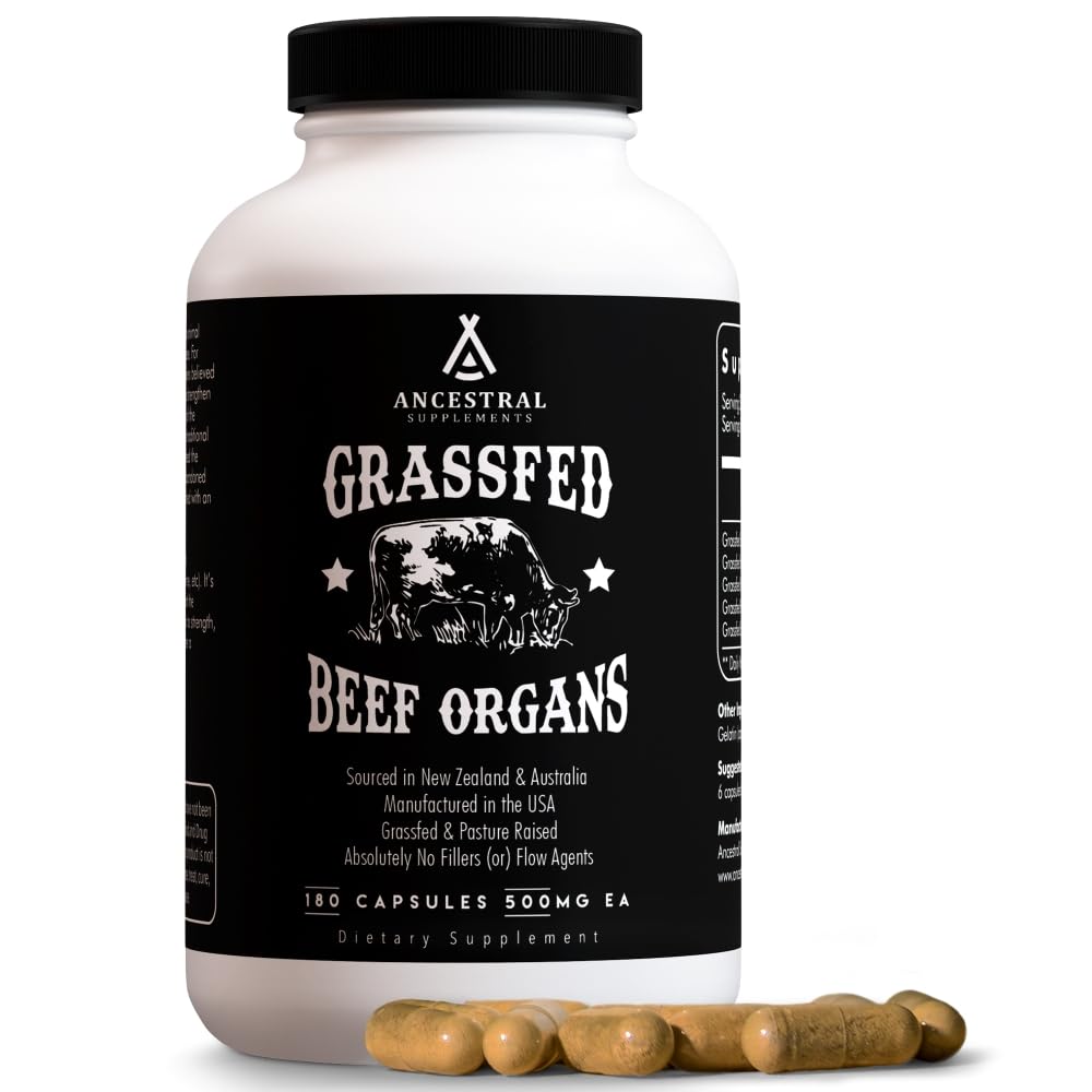 grass fed primal beef organ supplement
