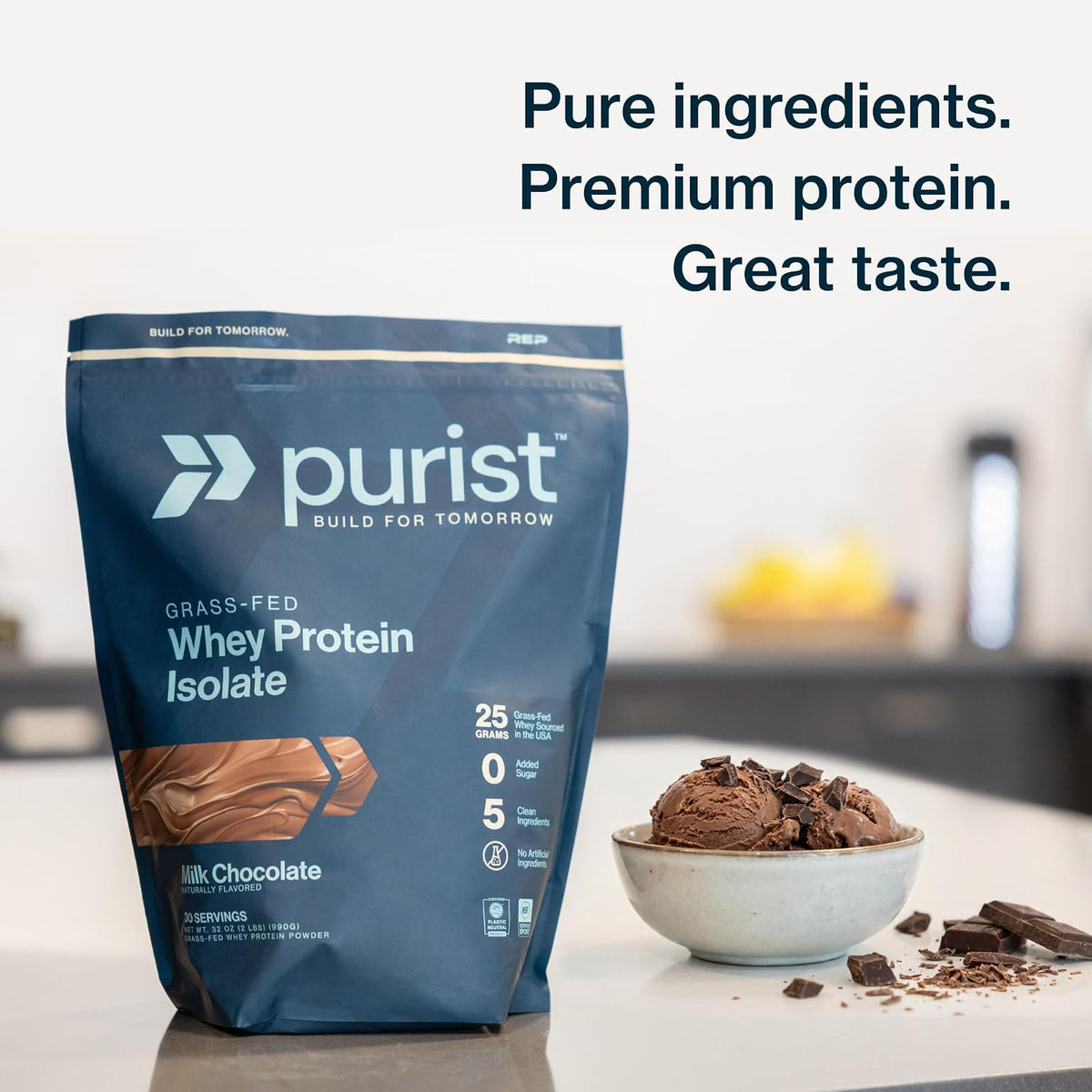 grass fed protein powder for energy