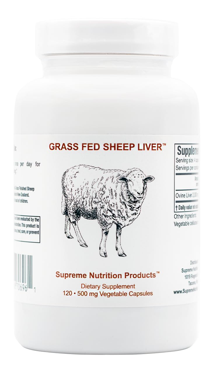 grass fed sheep liver capsules