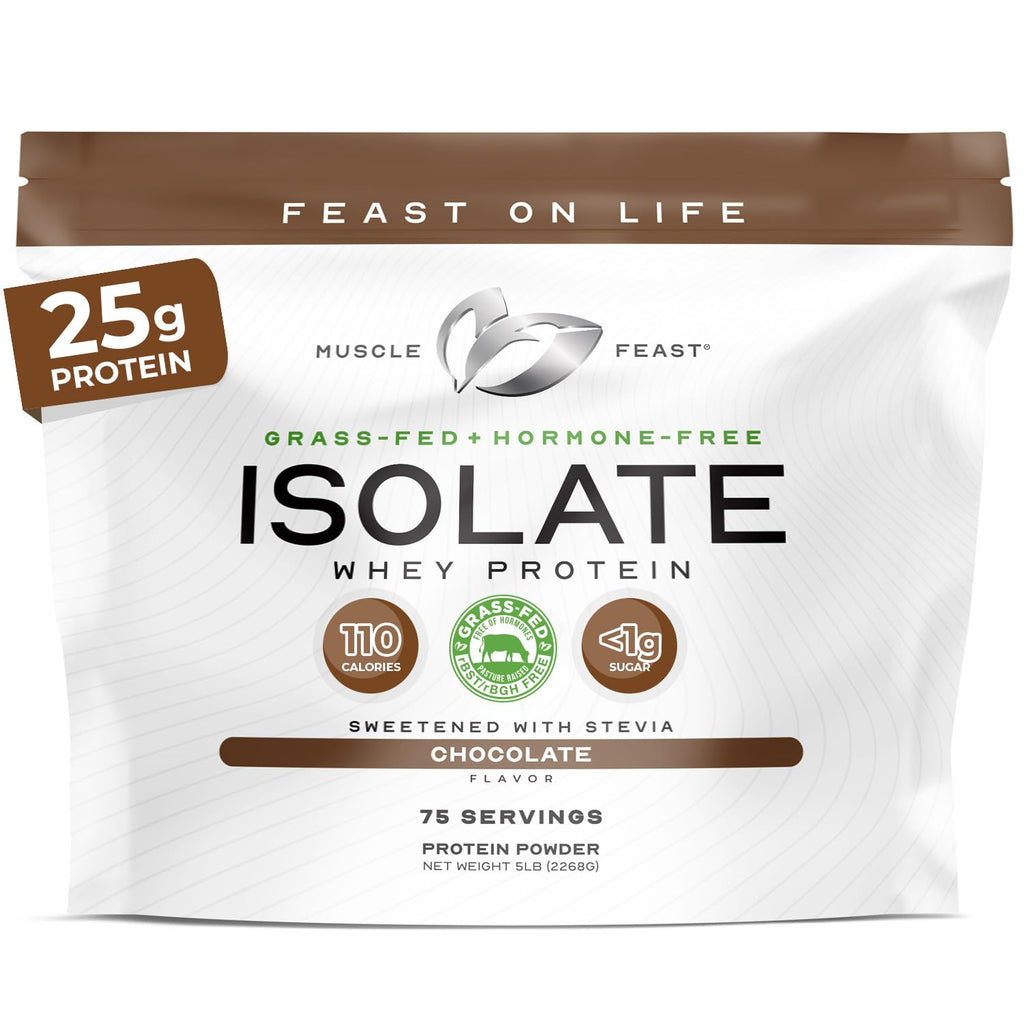 grass-fed whey protein isolate chocolate