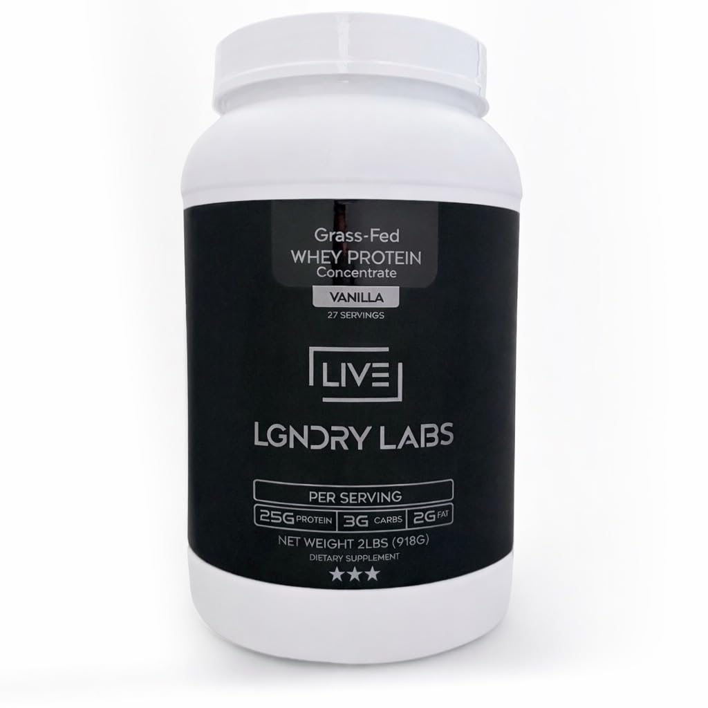 grass-fed whey protein powder vanilla