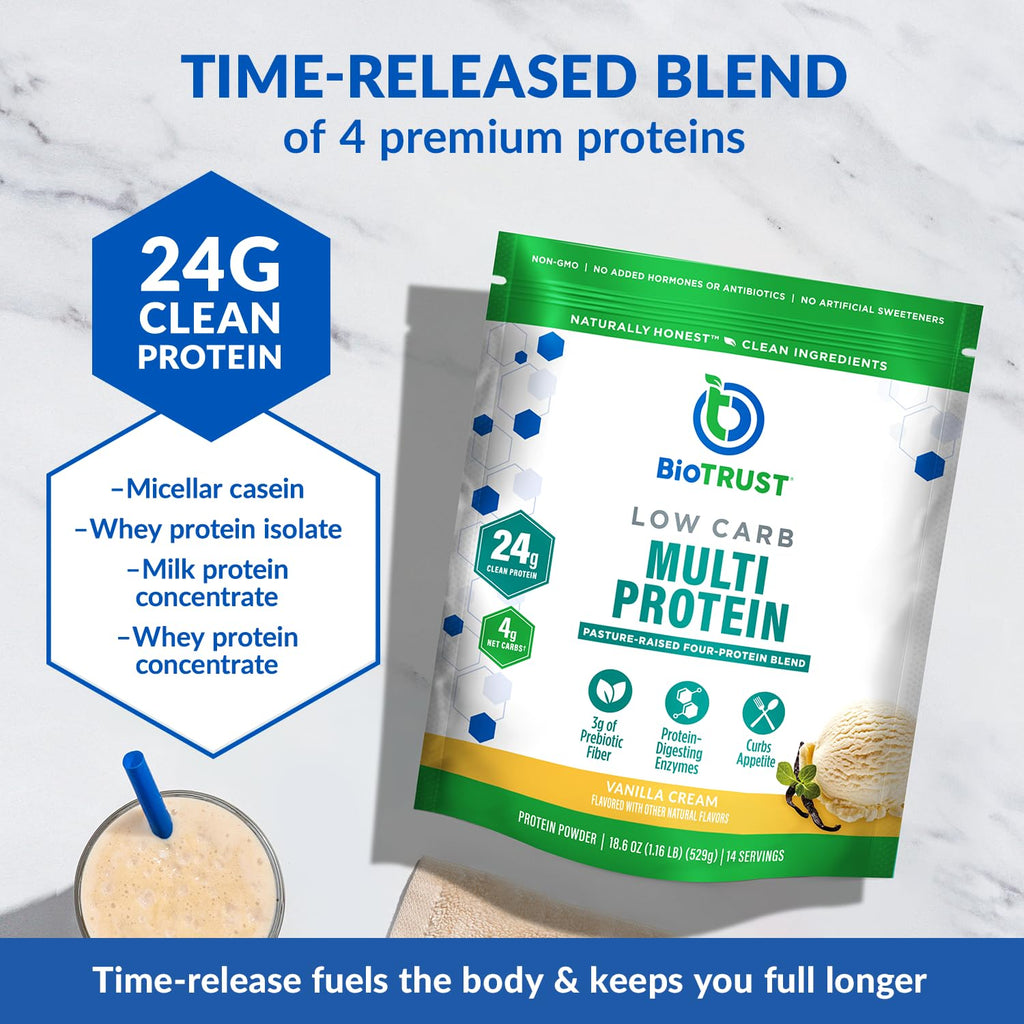Grass fed whey protein vanilla flavour