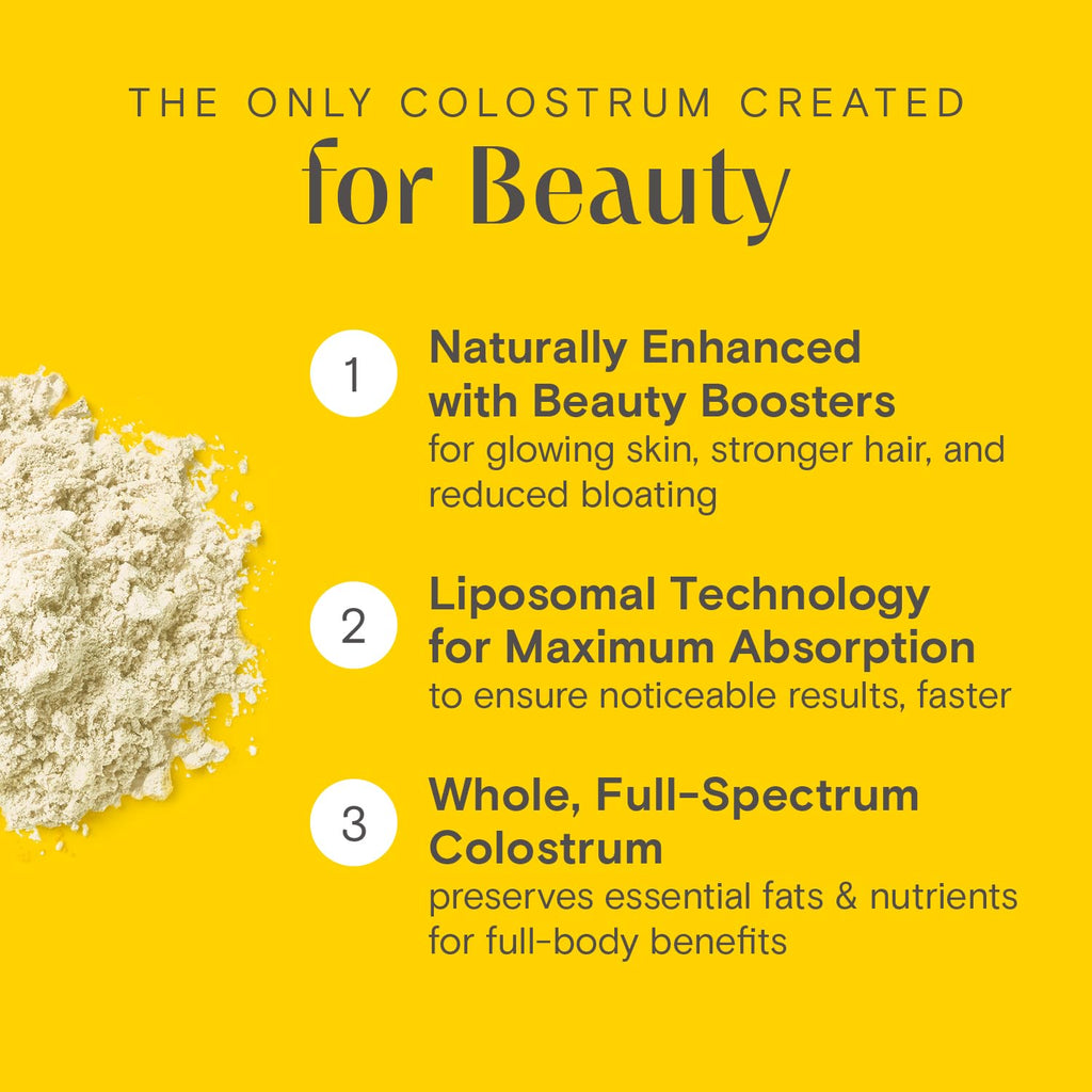 grassfed colostrum for hair vitality