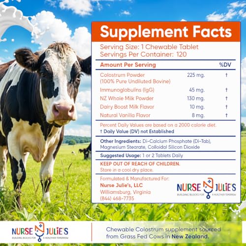 grassfed New Zealand colostrum for children