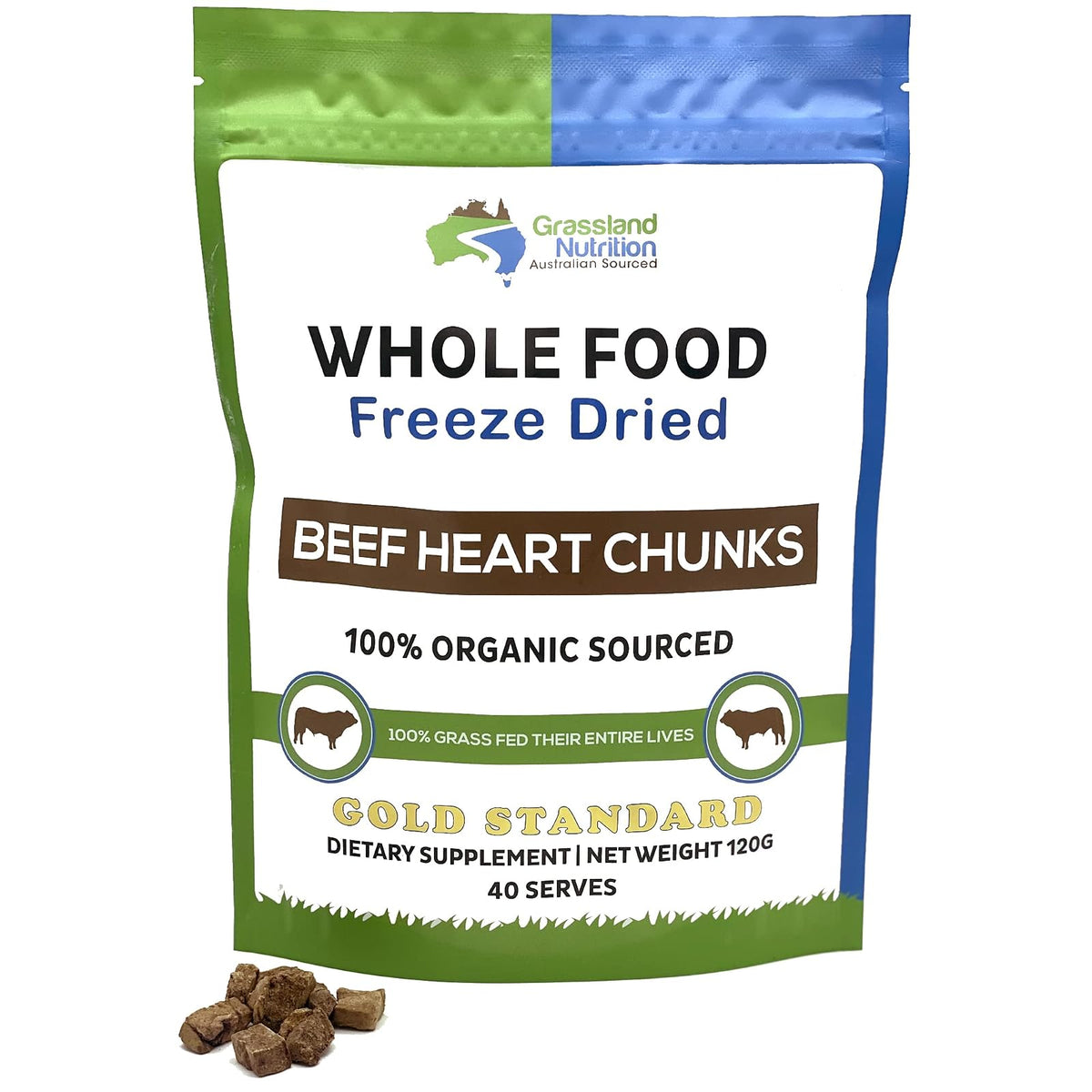 Grassland Nutrition organic heart chunks