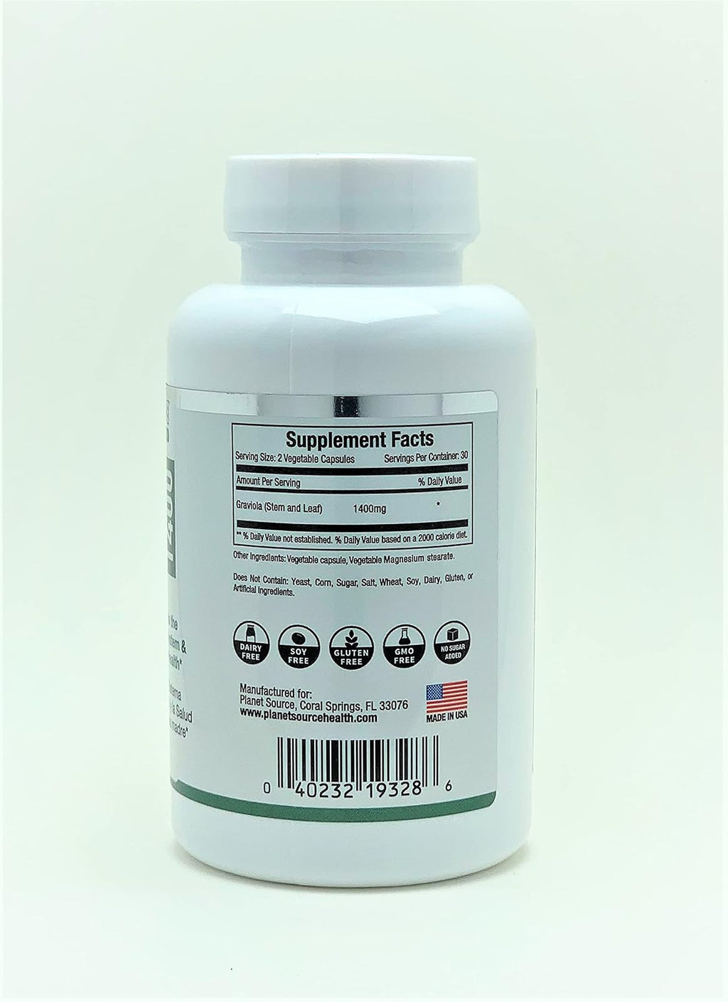 Graviola capsules for men’s wellness