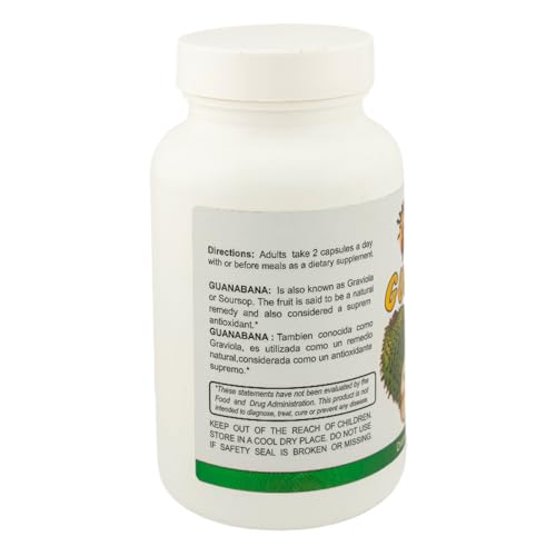 Graviola capsules for overall wellness