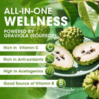 Graviola drops for gut health