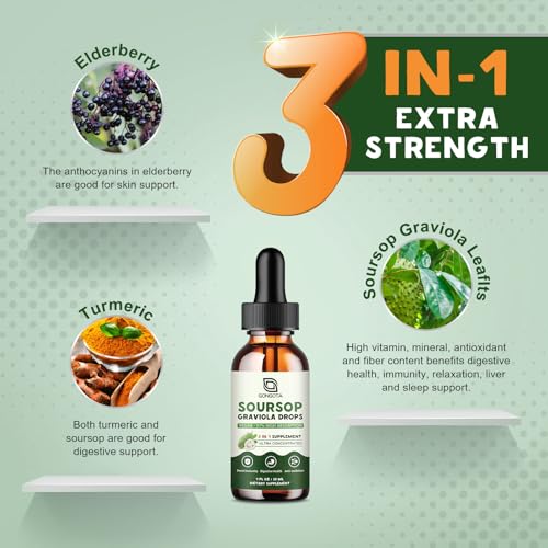 graviola drops with turmeric benefits