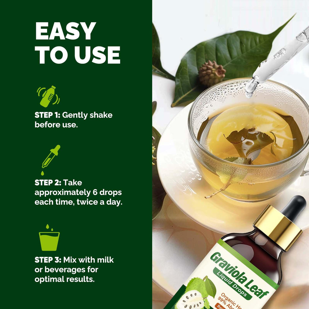 Graviola leaf for enhanced well-being