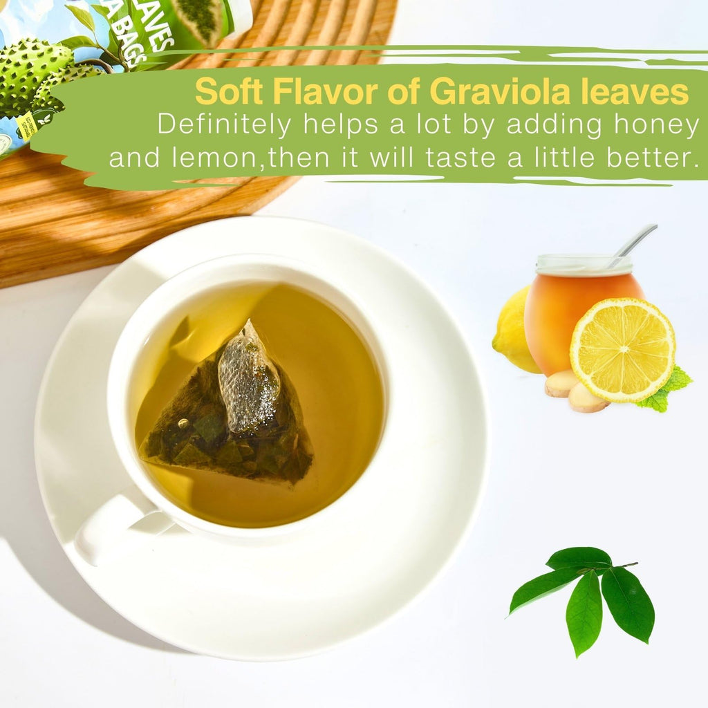 Graviola leaf tea for wellness