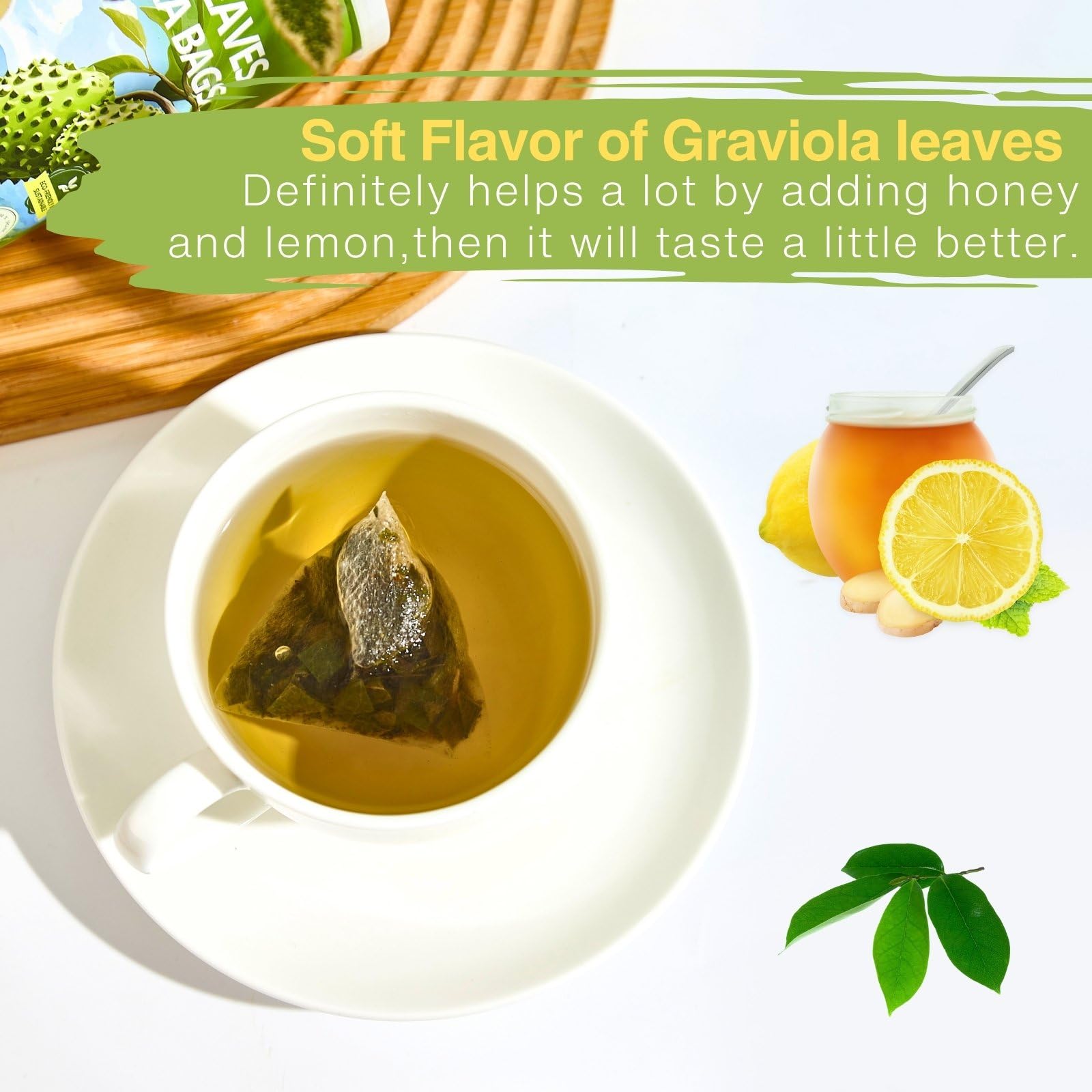 Graviola leaf tea for wellness