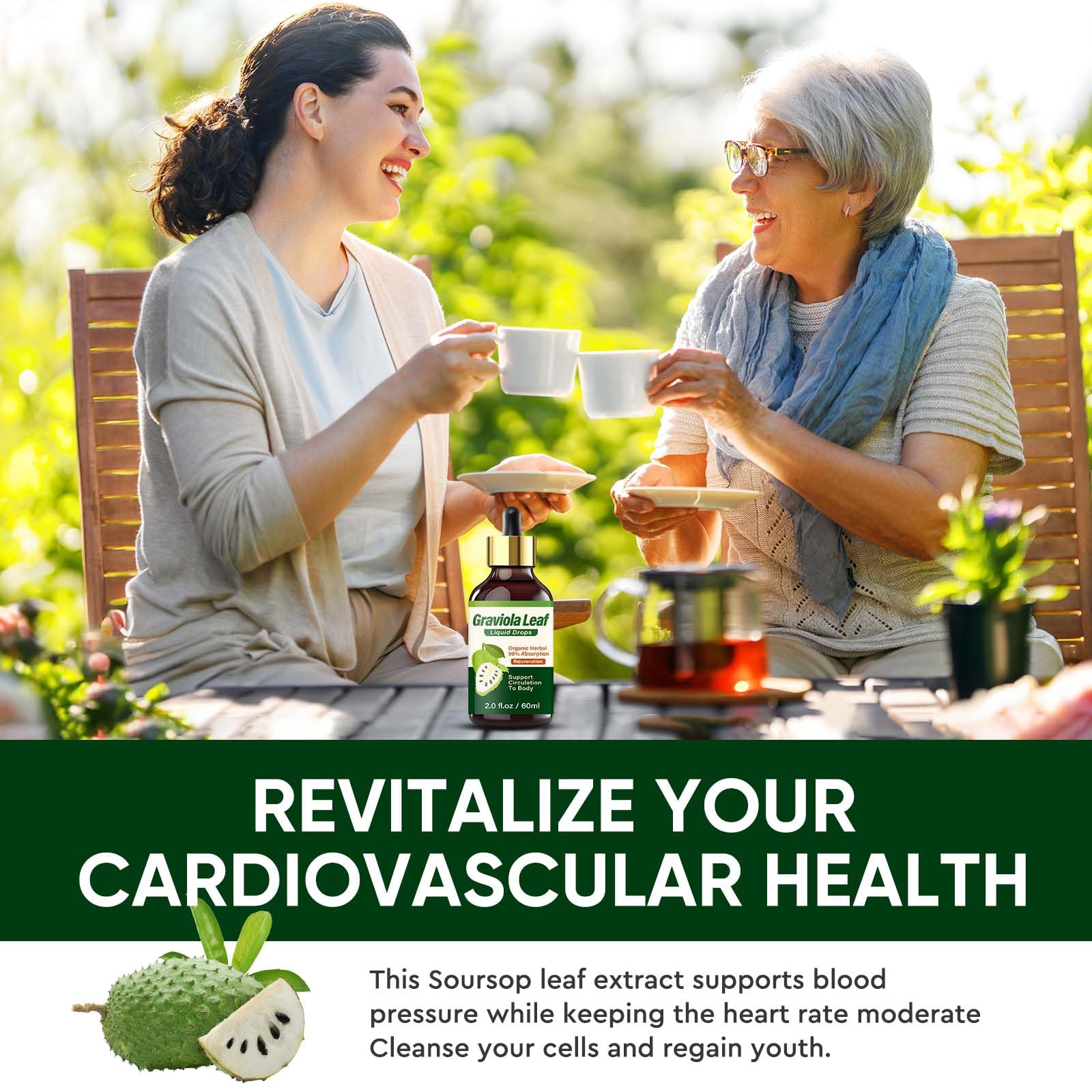 Graviola liquid drops for wellness