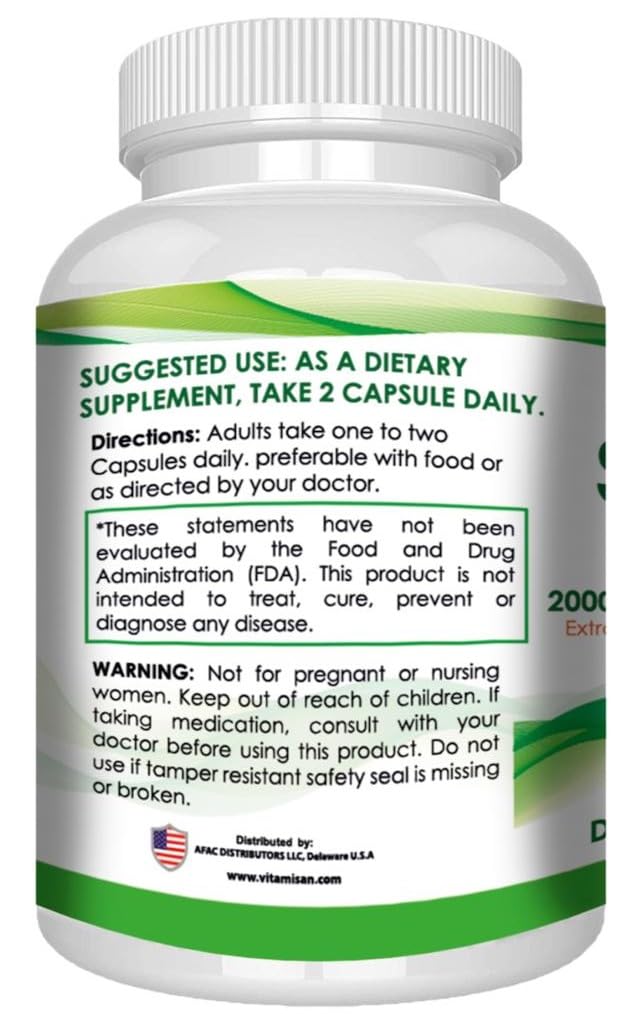 Graviola multivitamin capsules for seniors