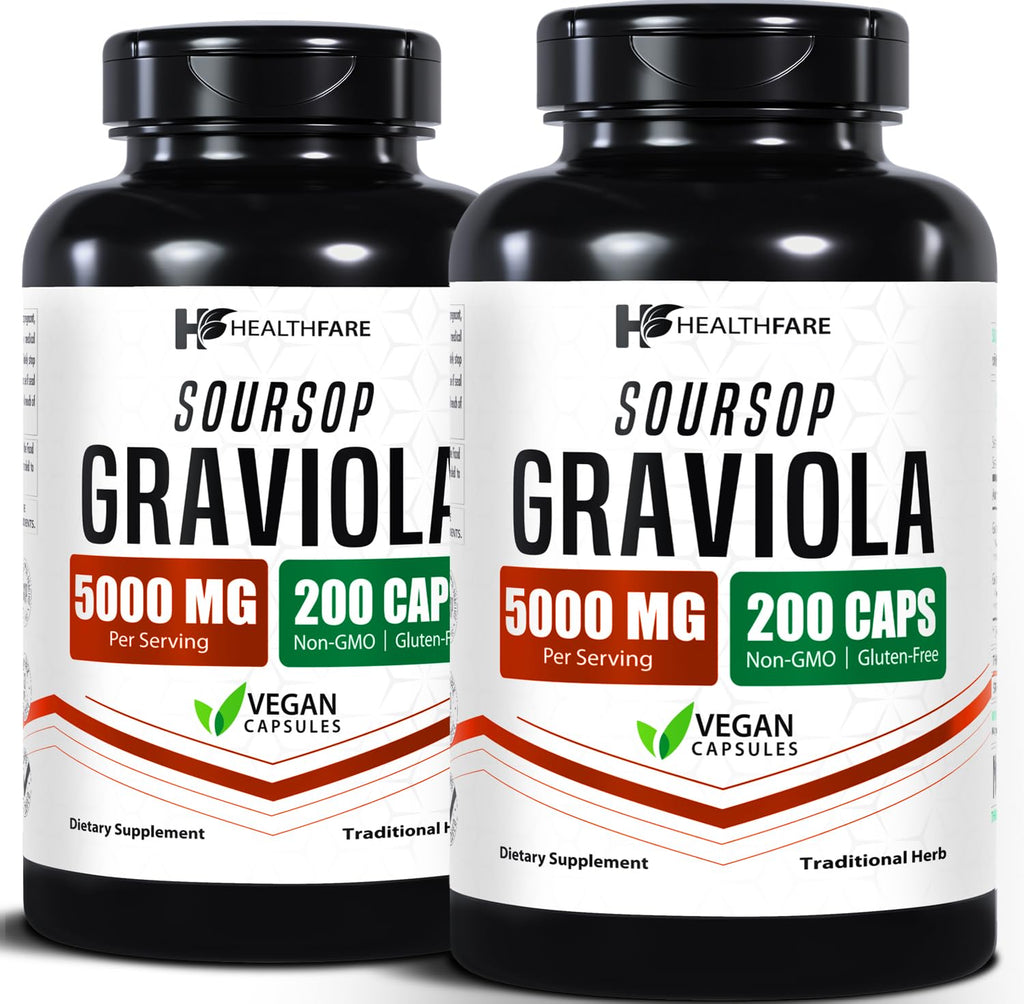 Graviola soursop extract capsules