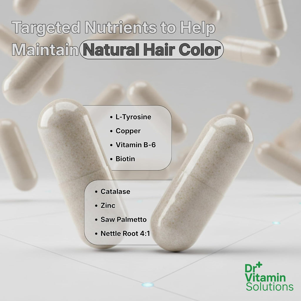 Gray Hair Rescind capsules for reversing gray hair