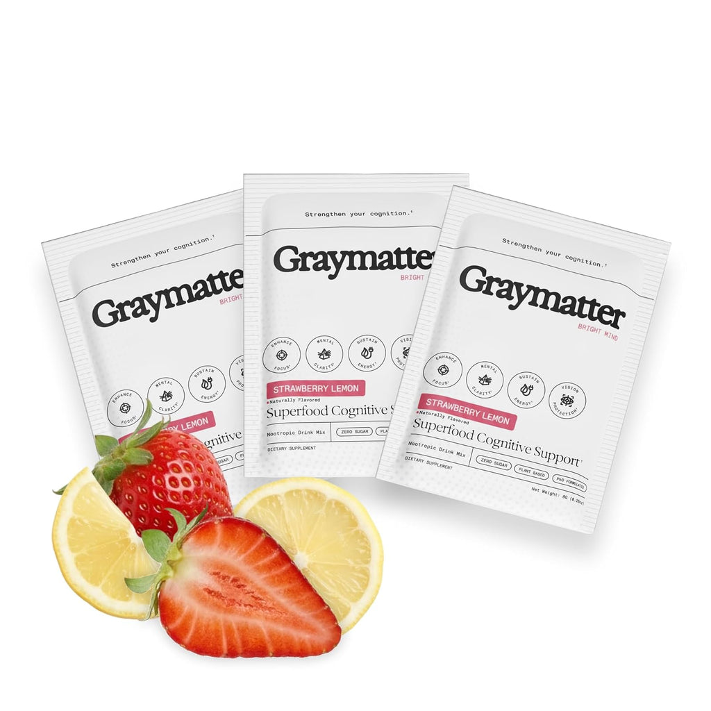 Graymatter nootropic powder travel packets