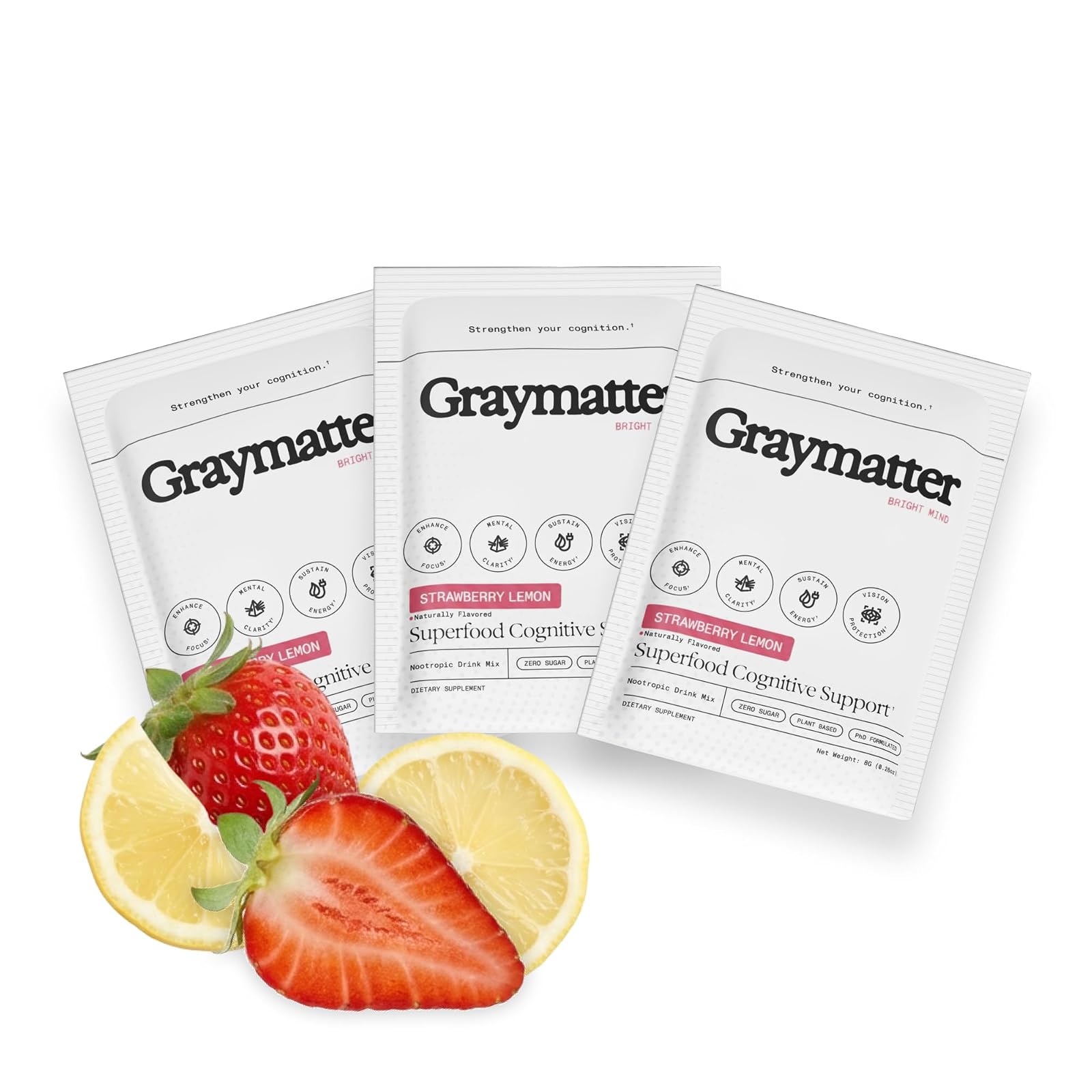 Graymatter nootropic powder travel packets