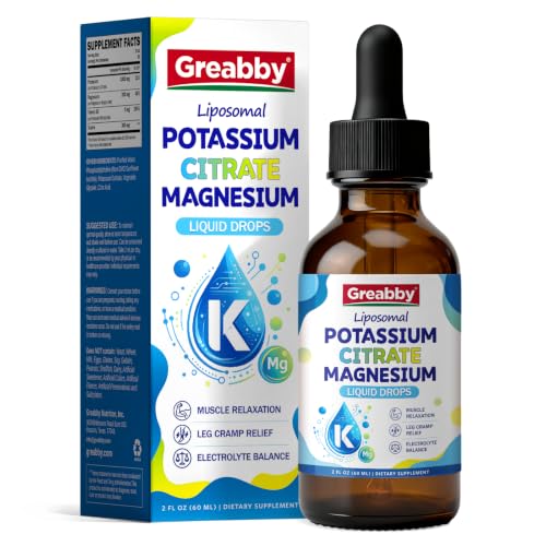GREABBY liposomal potassium magnesium supplement