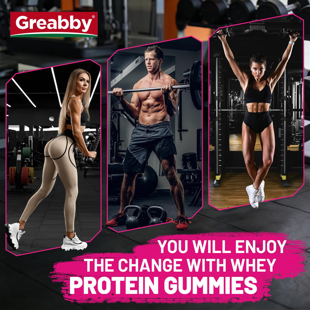 GREABBY protein gummies for healthy snacking