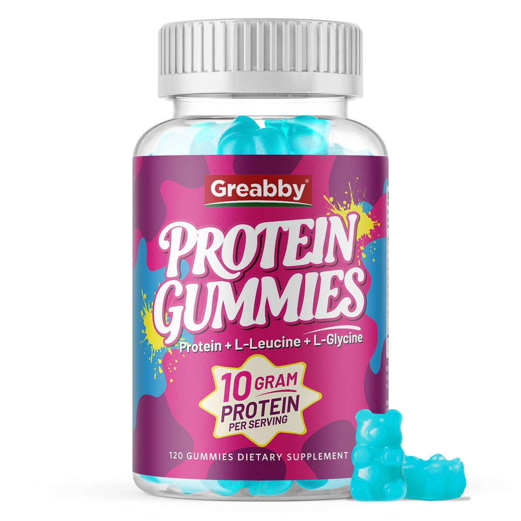 GREABBY protein supplement gummies for energy