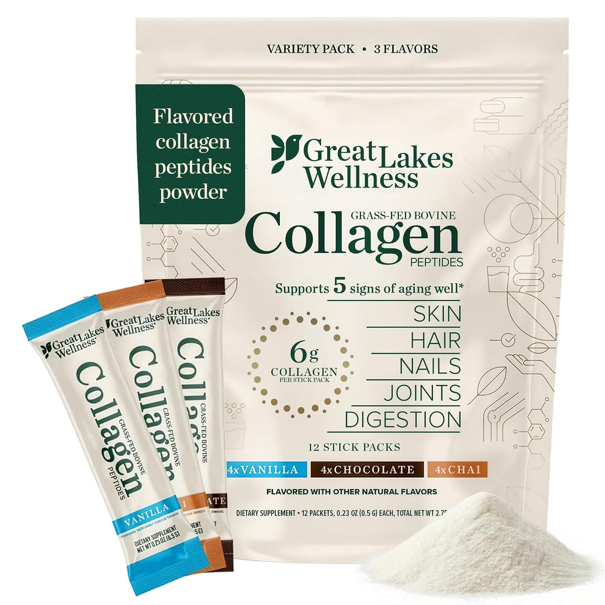 Great Lakes collagen peptides powder
