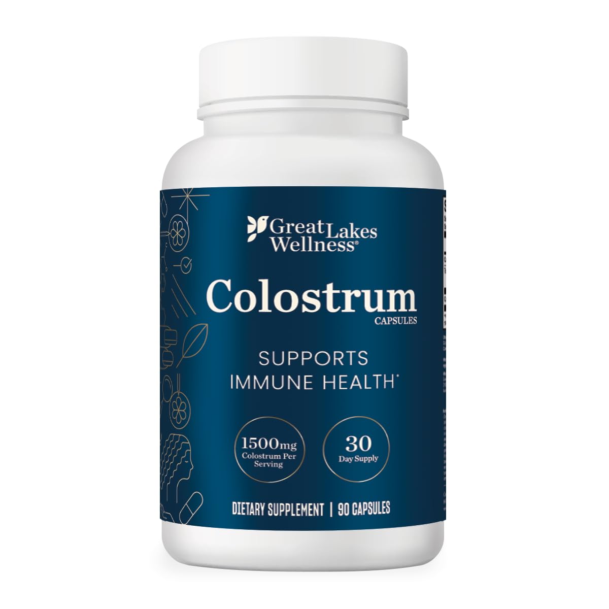 Great Lakes Wellness colostrum capsules