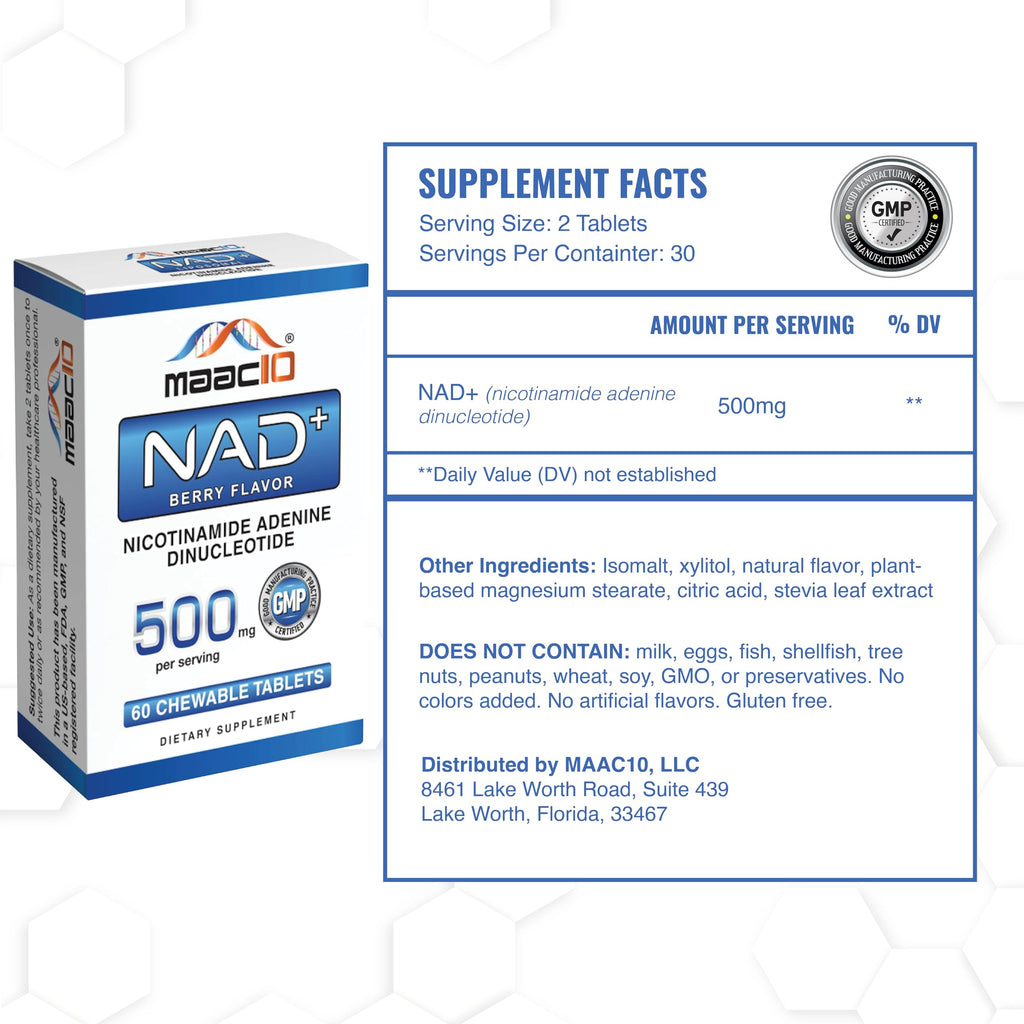 great tasting NAD+ tablets for daily use