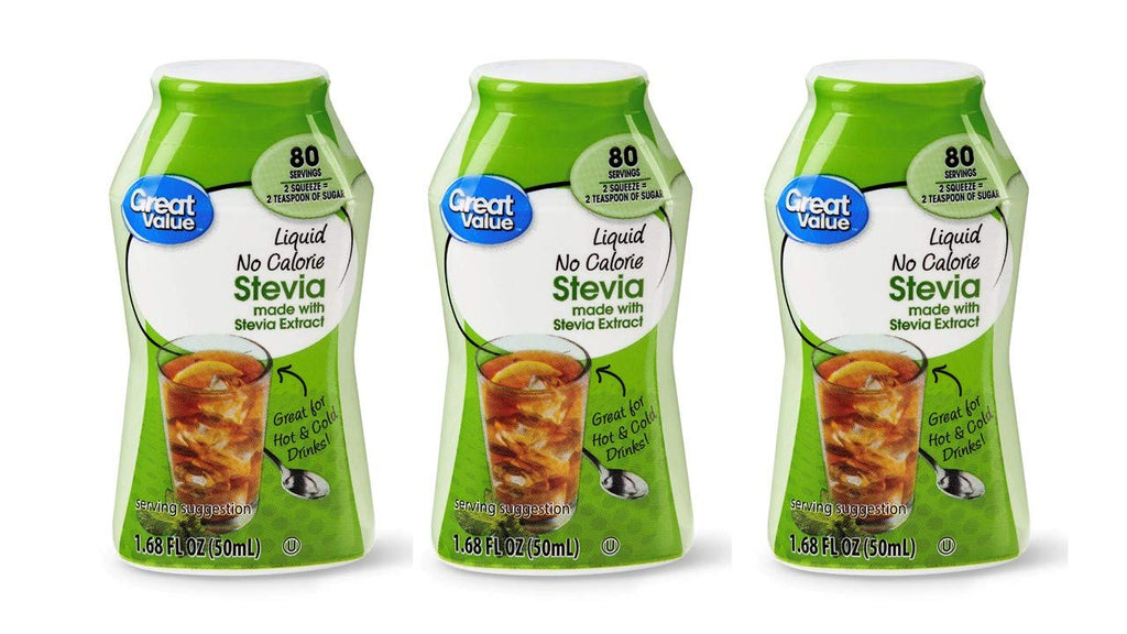 Great Value liquid stevia sweetener