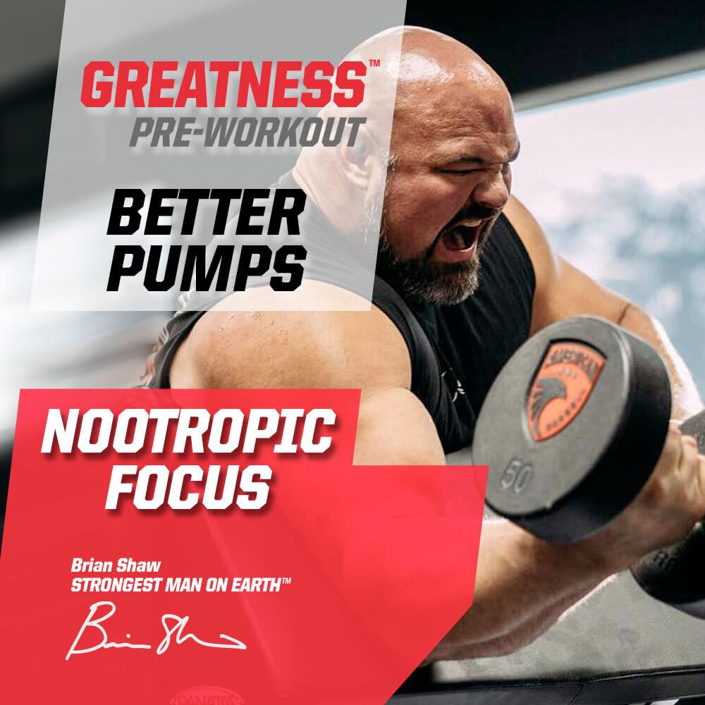 Greatness pre-workout for intense workouts
